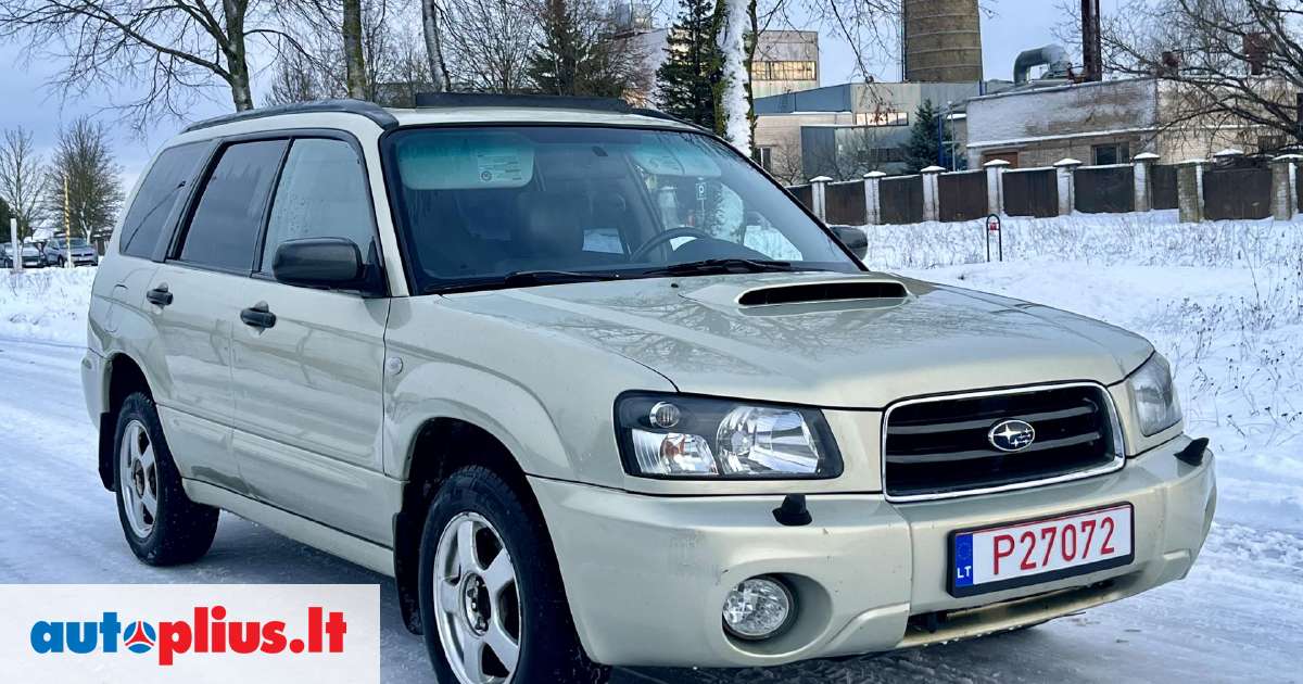 Subaru Forester, 2.0 l., universalas 2005-01 m., | A29829158