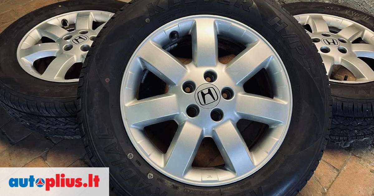 Honda CR-V VASARINIS KOMPL☀️☀️☀️, lengvojo lydinio, R17 | A29829180