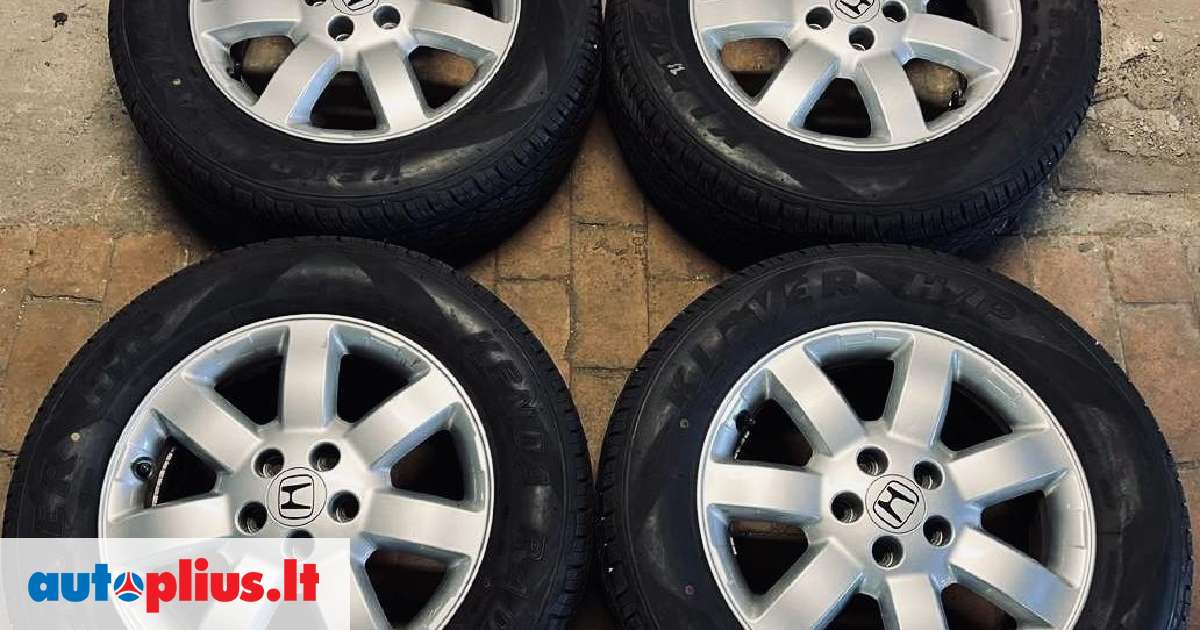 Honda CR-V VASARINIS KOMPL☀️☀️☀️, lengvojo lydinio, R17 | A29829180