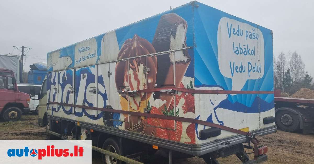 Mitsubishi Fuso Canter, kietašoniai 2007-05 m., | A29829230