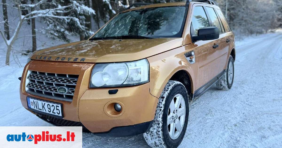 Land Rover Freelander, 2.2 l., visureigis / krosoveris 2007-07 m ...