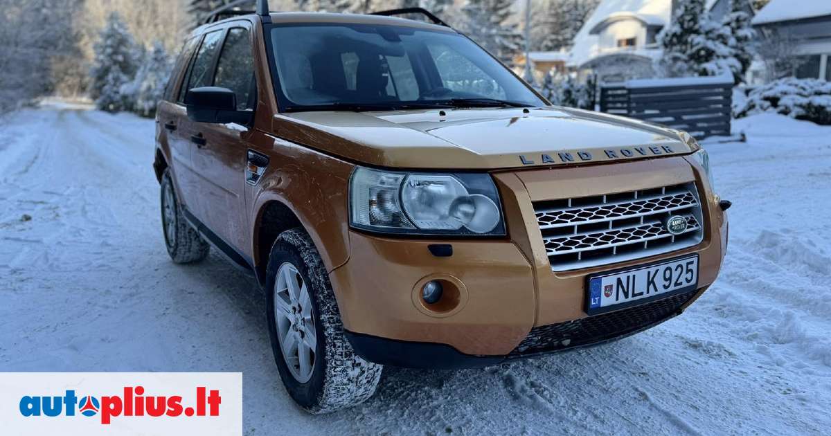 Land Rover Freelander, 2.2 l., visureigis / krosoveris 2007-07 m ...