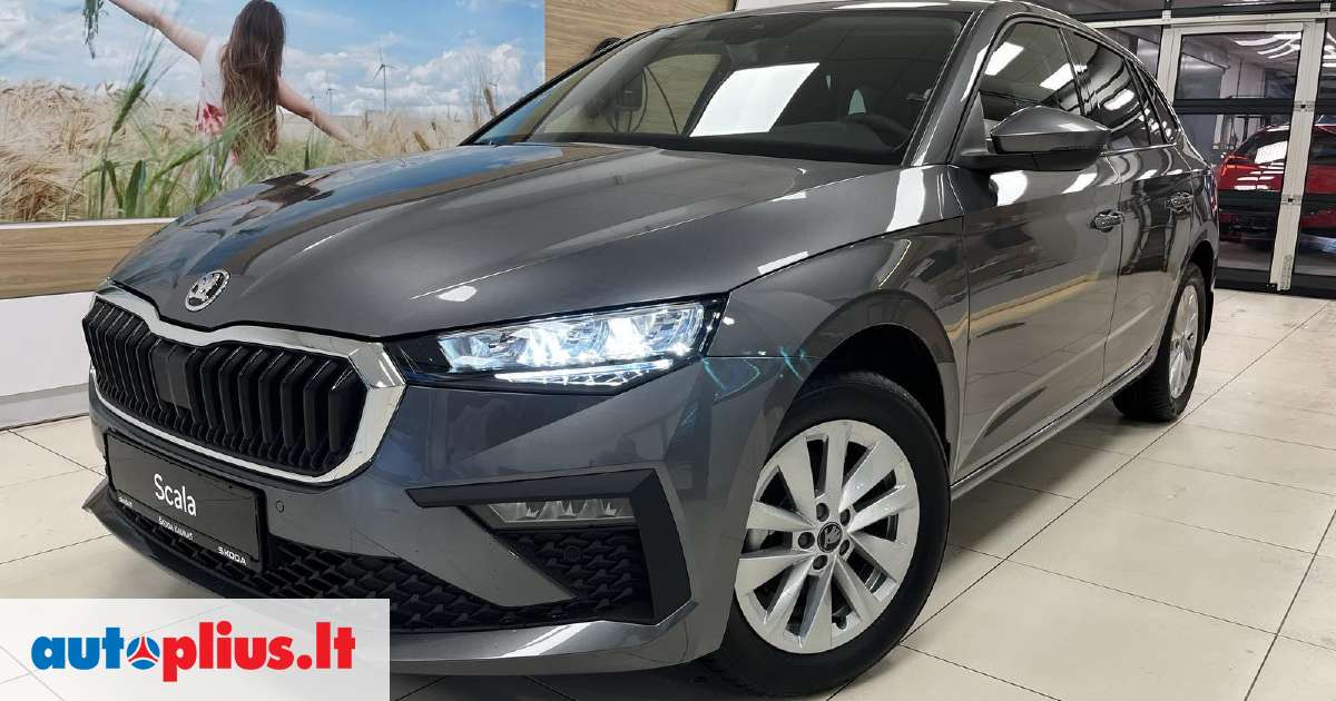 Skoda Scala, 1.0 l., hečbekas 2026 m., | A29830102