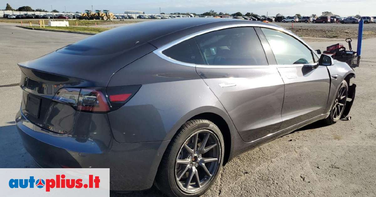 Tesla Model 3, 55 kWh, sedanas 2019-07 m., | A29831996
