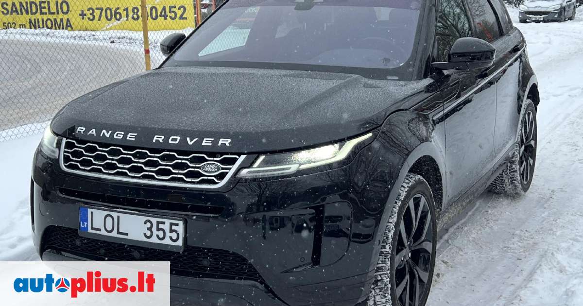 Land Rover Evoque, 2.0 l., visureigis / krosoveris 2020 m., | A29834330