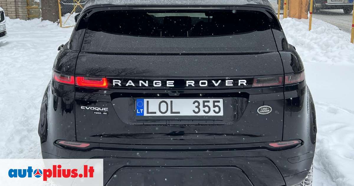 Land Rover Evoque, 2.0 l., visureigis / krosoveris 2020 m., | A29834330