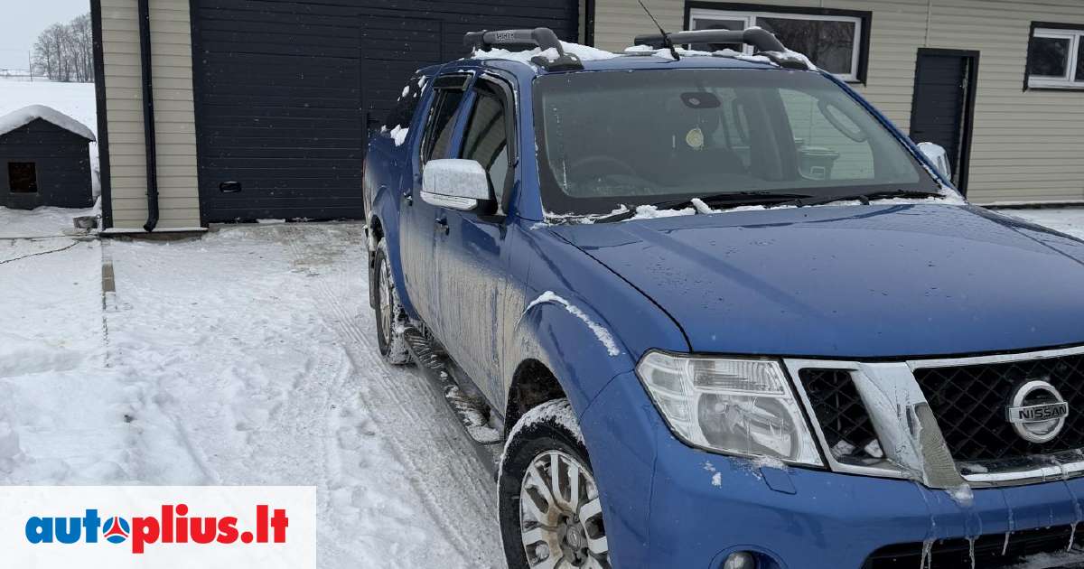 Nissan Navara, 3.0 l., pikapas 2012-07 m., | A29836266