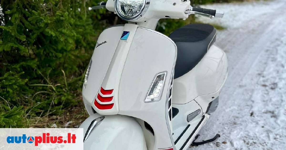 Piaggio Vespa 125cc, motoroleriai / mopedai 2022-07 m., | A29837196