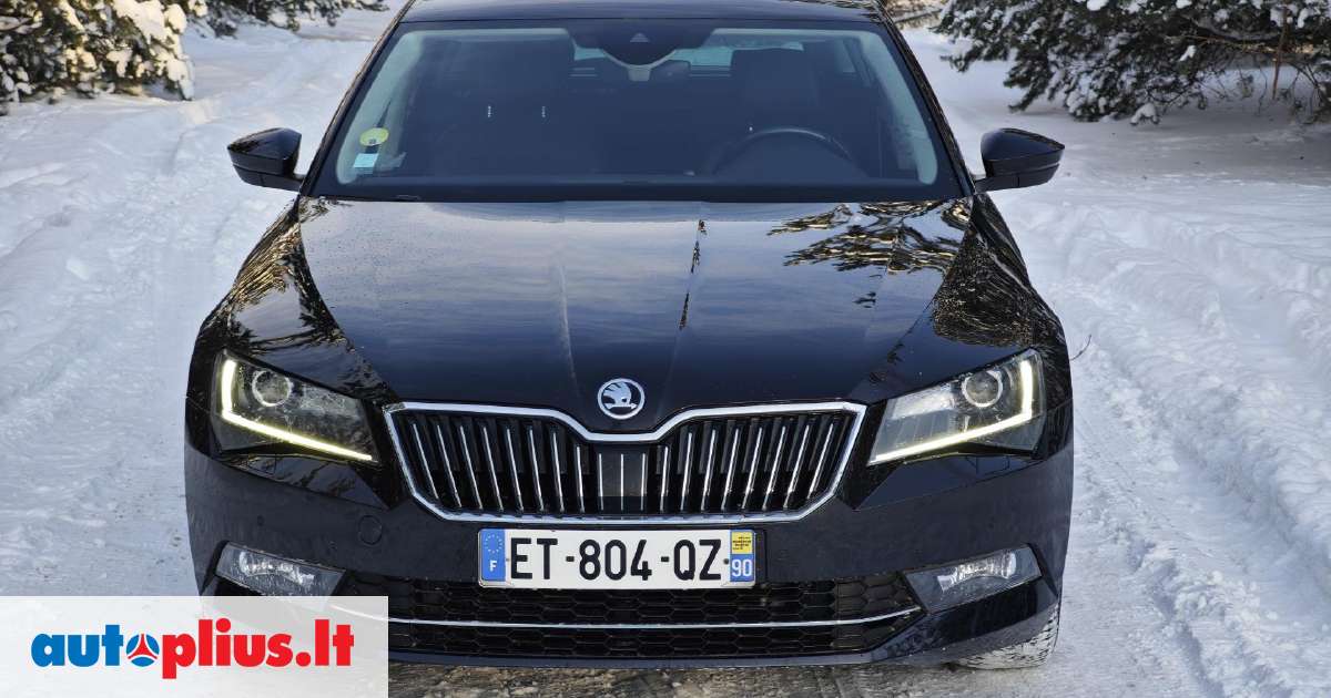 Skoda Superb, 2.0 l., universalas 2018-01 m., | A29837718