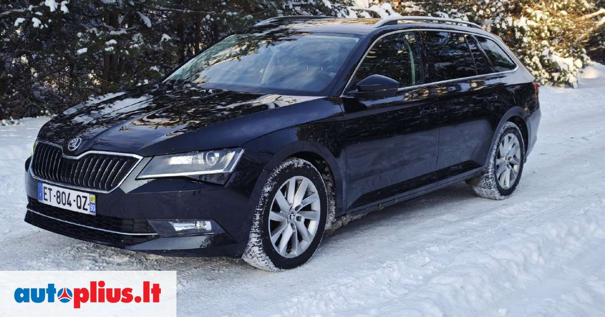 Skoda Superb, 2.0 l., universalas 2018-01 m., | A29837718