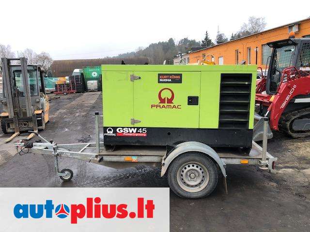 Pramac GSW 45, elektros generatoriai 2021 m., | A29838794