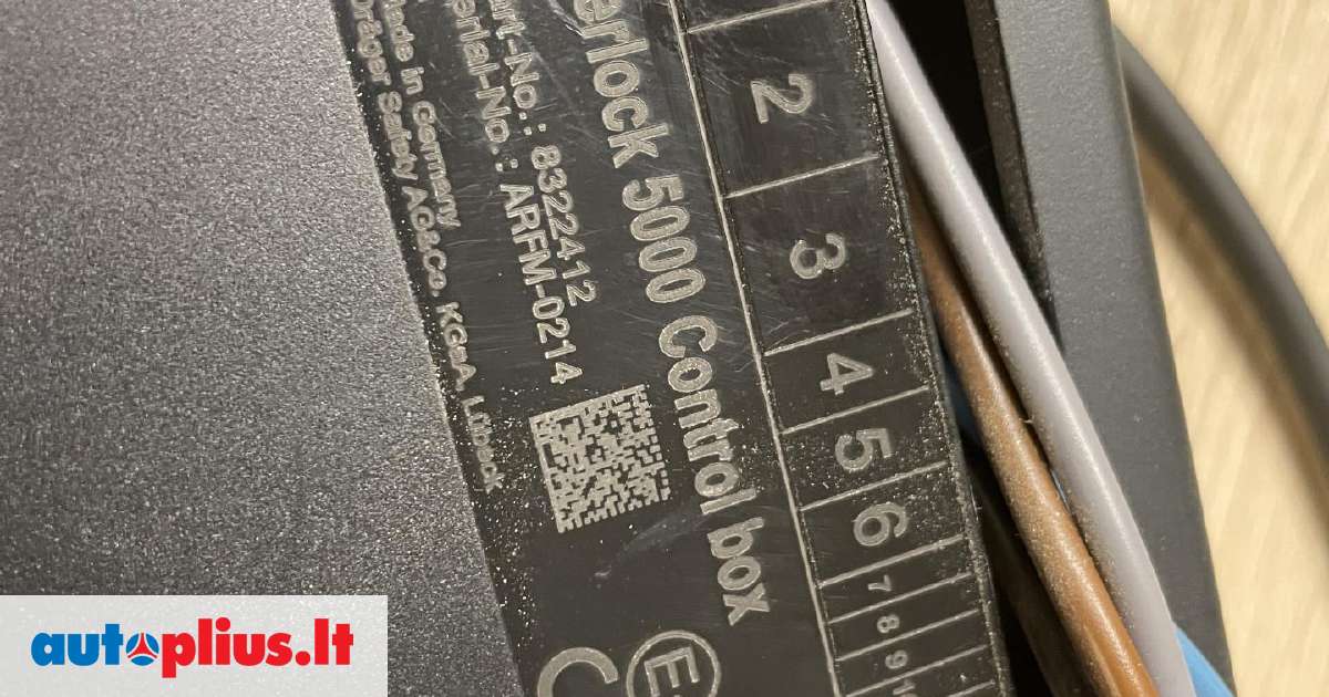 Alkoblokas Dräger Interlock 5000 | A29839852