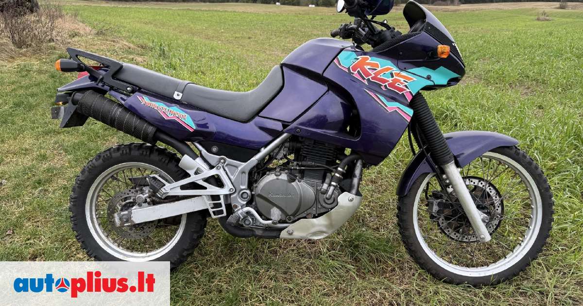 Kawasaki KLE 500cc, enduro / adventure 1993 m., | A29841010
