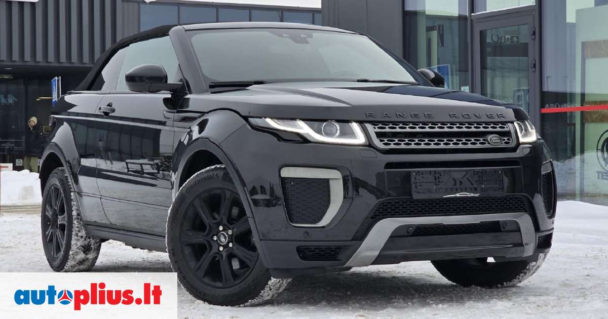 Land Rover Evoque, 2.0 l., convertible 2017-07 m., | A29841278