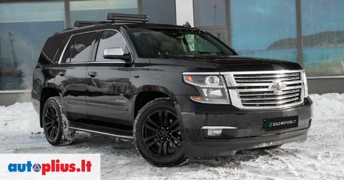 Chevrolet Tahoe, 5.3 l., visureigis / krosoveris 2016-01 m., | A29841620