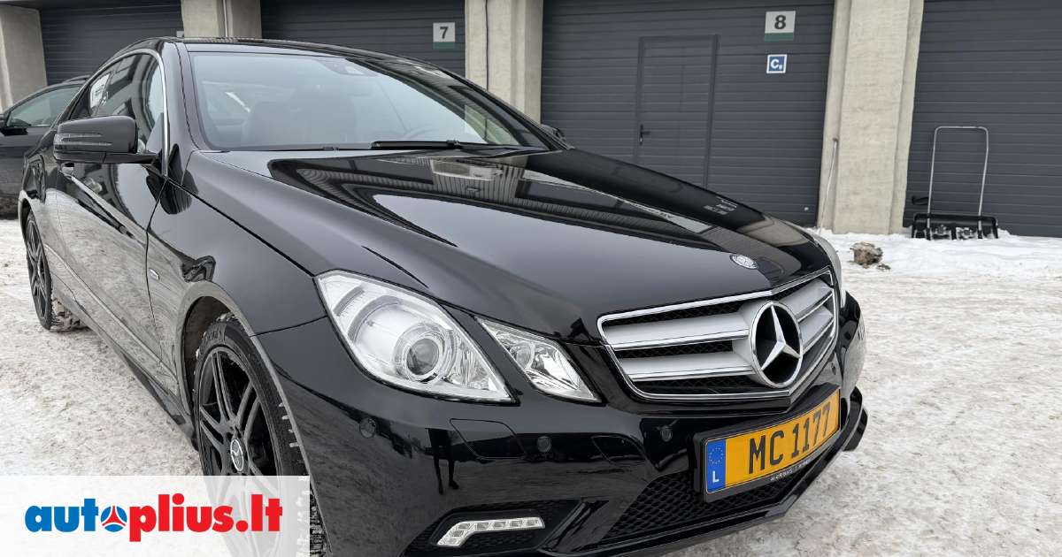 Mercedes-Benz E350, 3.0 l., coupe 2011-06 m., | A29842050