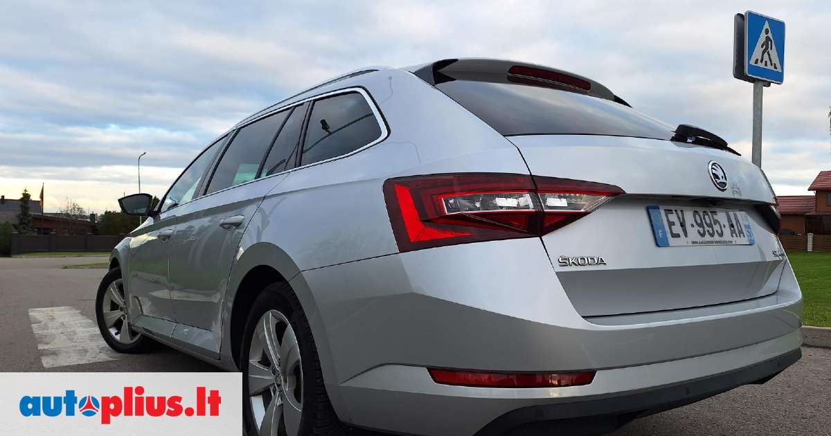 Skoda Superb, 1.6 l., universalas 2018-12 m., | A29842356