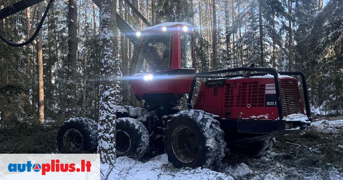 Komatsu 931.1, medkirtės 2014 m., | A29843160