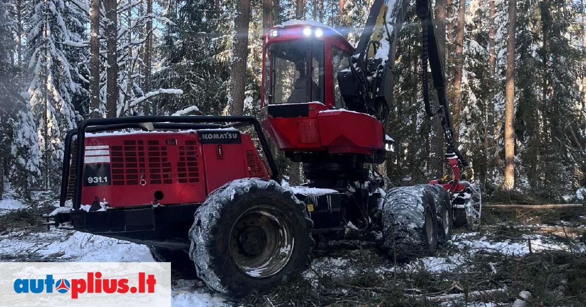 Komatsu 931.1, medkirtės 2014 m., | A29843160