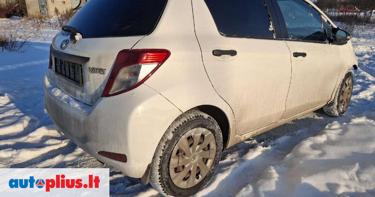 Toyota Yaris Toyota yaris europa dalimis 1 4 dyzelis 66kw mechanika 6 ...
