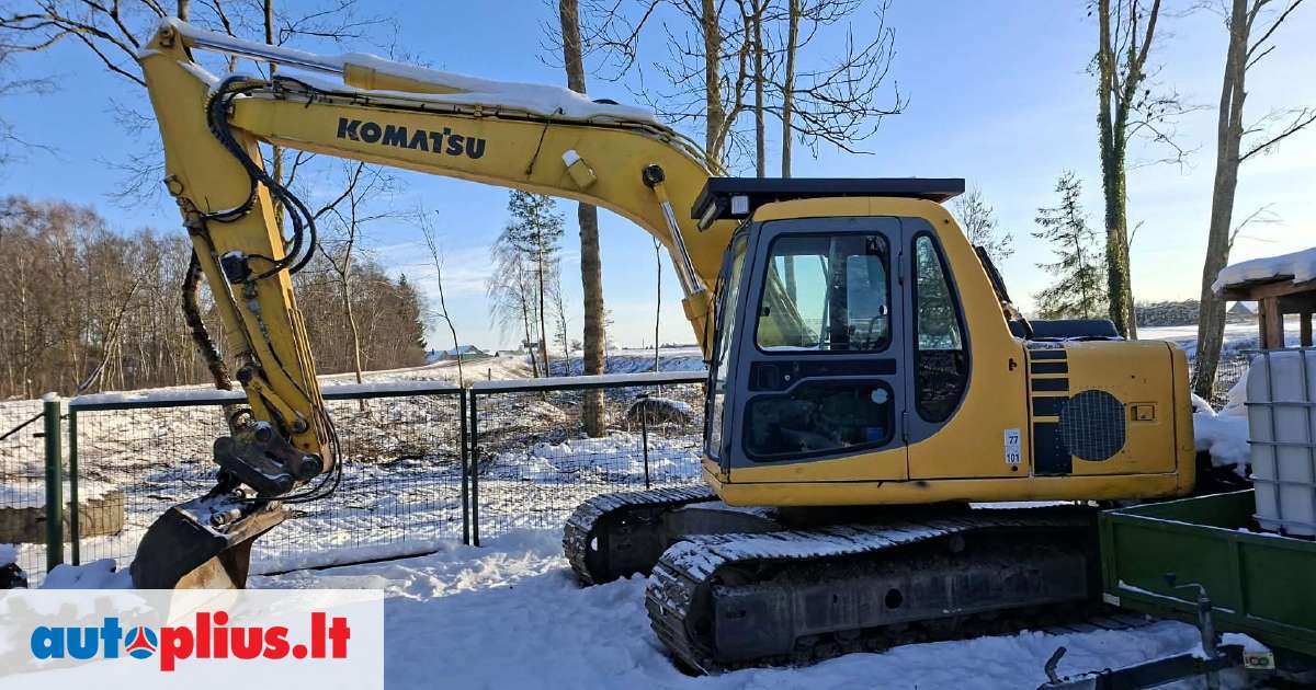 Komatsu PC 130-6K, ekskavatoriai 2000 m., | A29843932