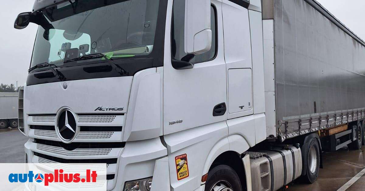 Mercedes-Benz ACTROS 1845 NEW TAXO, 2 miegamosios vietos 2016-11 m ...