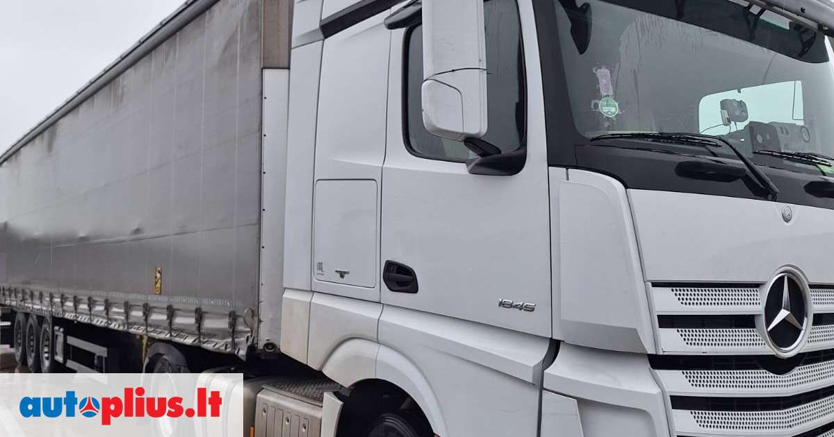 Mercedes-Benz ACTROS 1845 NEW TAXO, 2 miegamosios vietos 2016-11 m ...