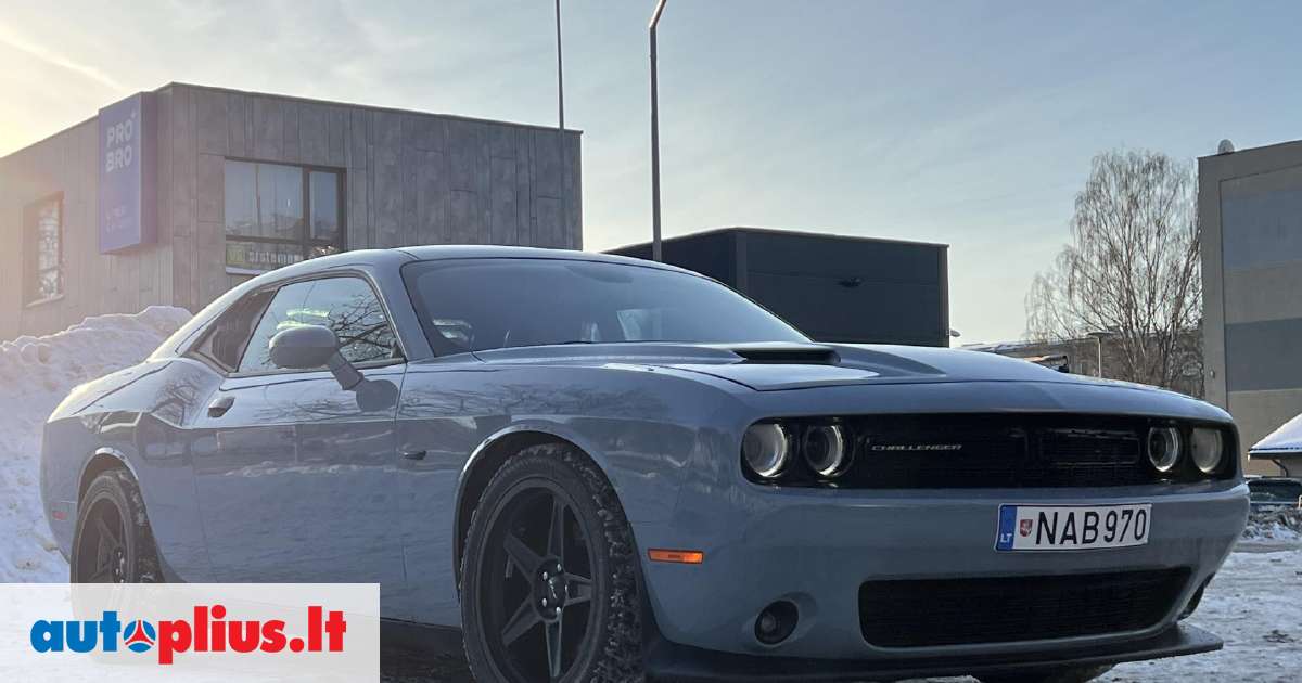 Dodge Challenger, 5.7 l., kupė (coupe) 2020 m., | A29847106
