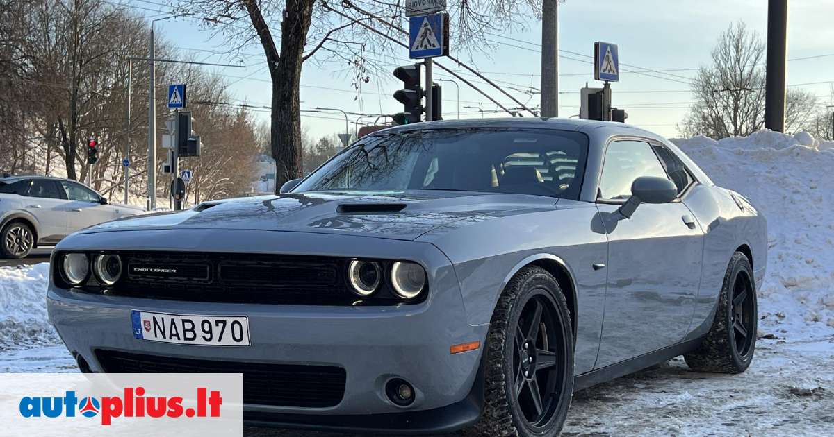 Dodge Challenger, 5.7 l., kupė (coupe) 2020 m., | A29847106