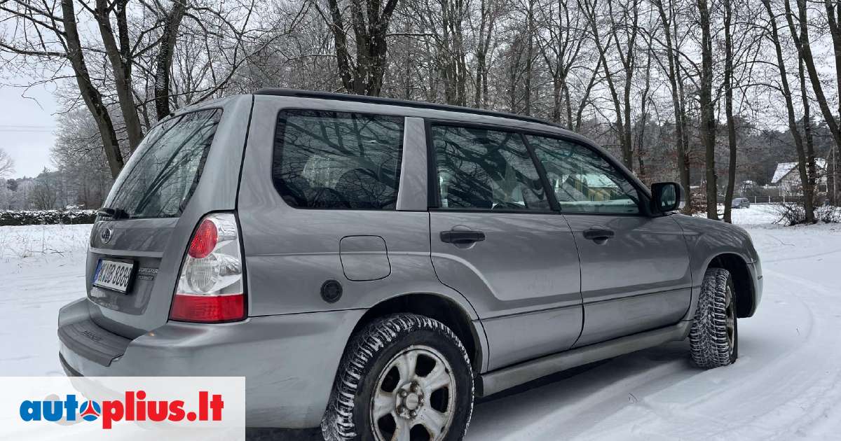 Subaru Forester, 2.0 l., visureigis / krosoveris 2007-09 m., | A29848344