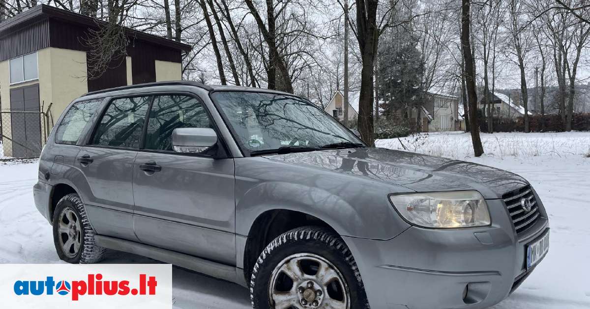 Subaru Forester, 2.0 l., visureigis / krosoveris 2007-09 m., | A29848344