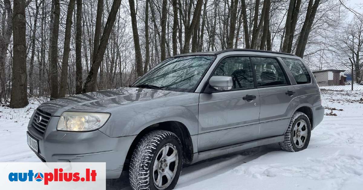 Subaru Forester, 2.0 l., visureigis / krosoveris 2007-09 m., | A29848344