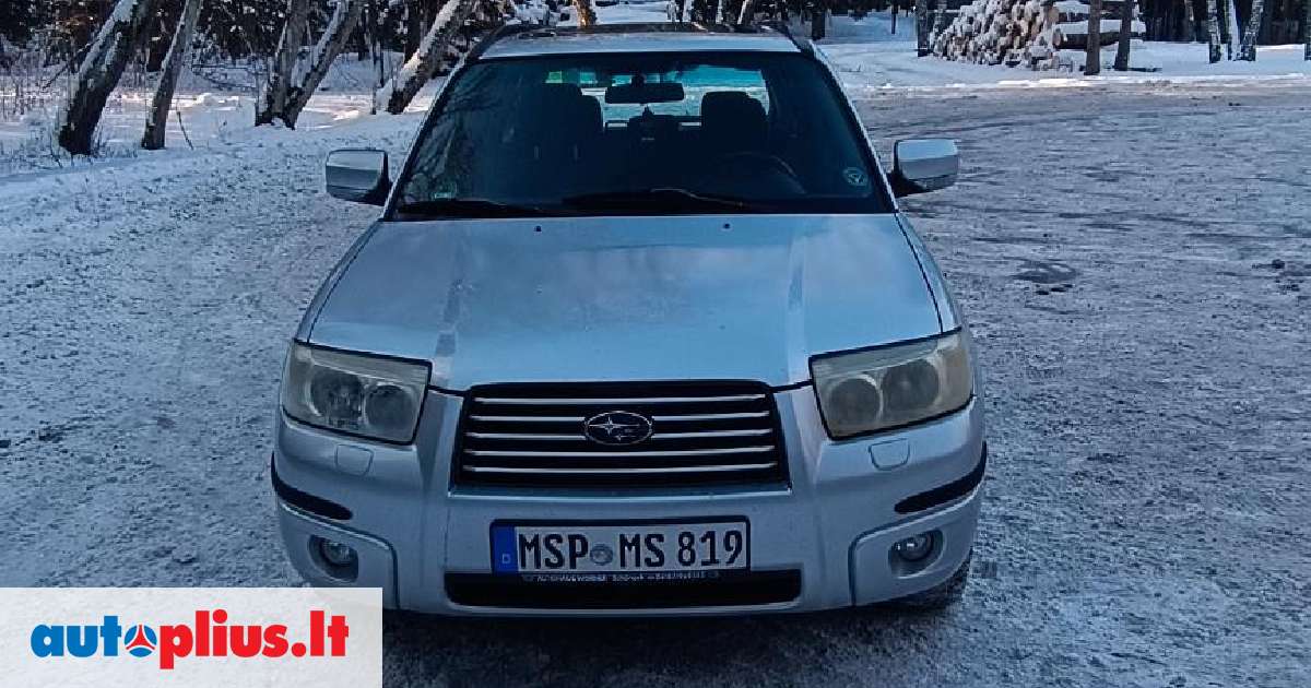 Subaru Forester, 2.0 l., hečbekas 2006-03 m., | A29848886