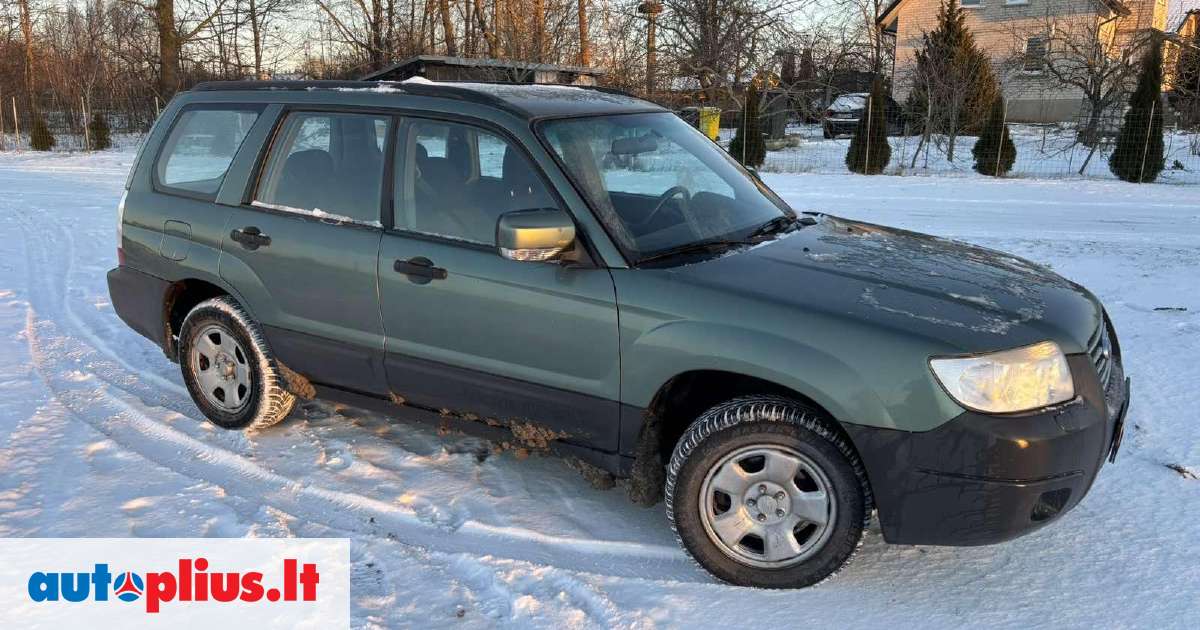 Subaru Forester, 2.0 l., visureigis / krosoveris 2006-09 m., | A29848934