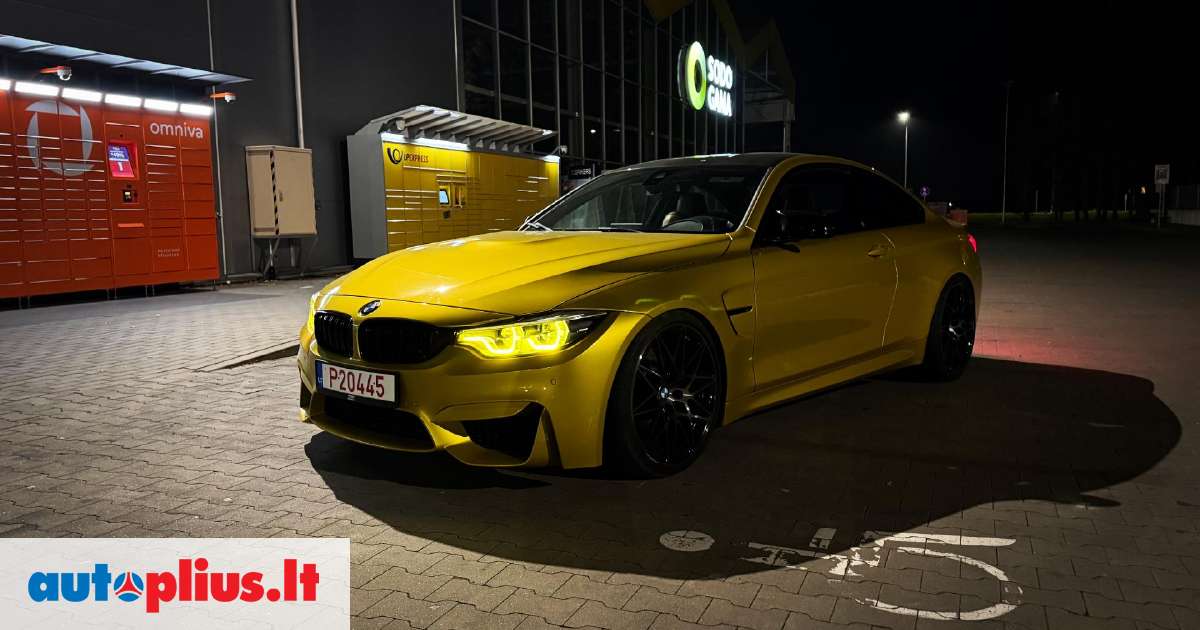 BMW M4, 3.0 l., kupė (coupe) 2019-04 m., | A29850024