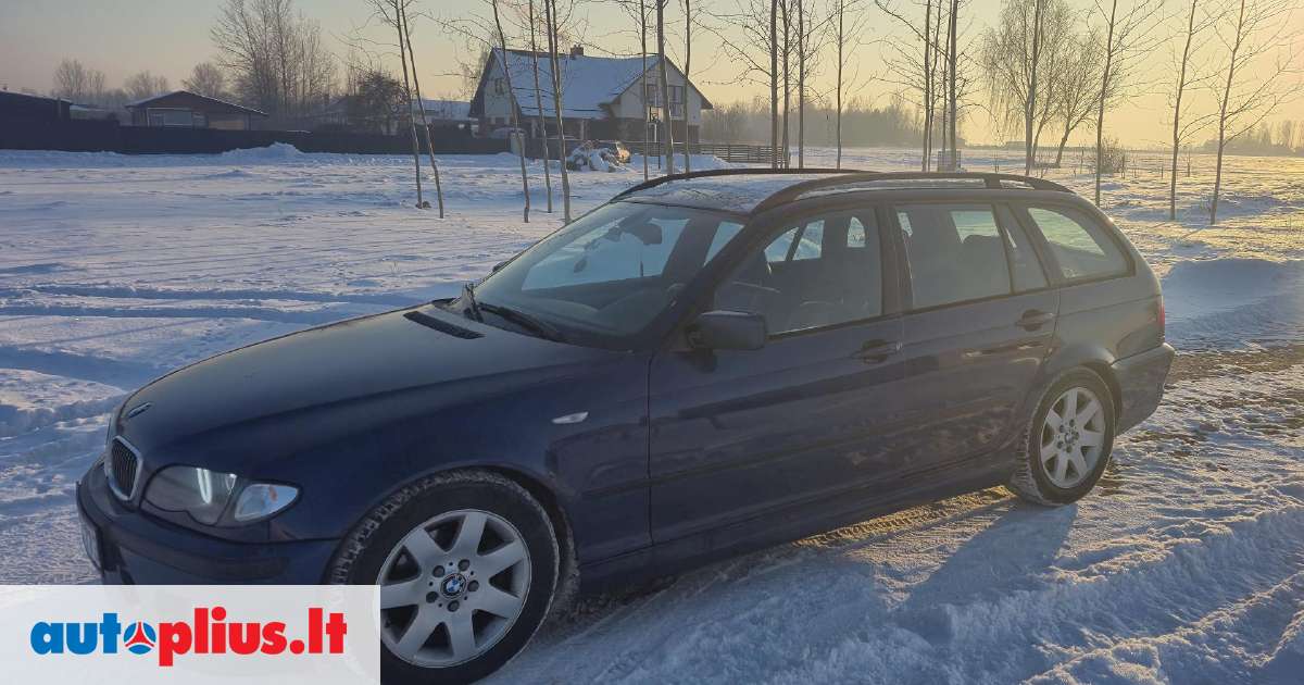 BMW 320, 2.0 l., universalas 2005-03 m., | A29869522