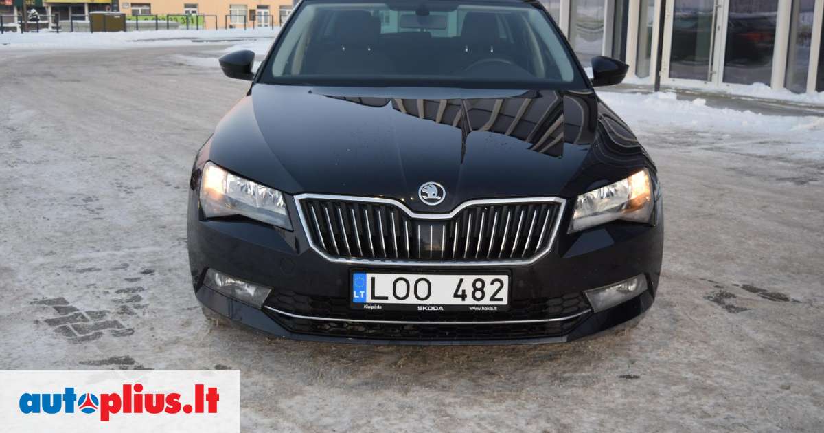 Skoda Superb, 1.6 l., universalas 2016-02 m., | A29870034
