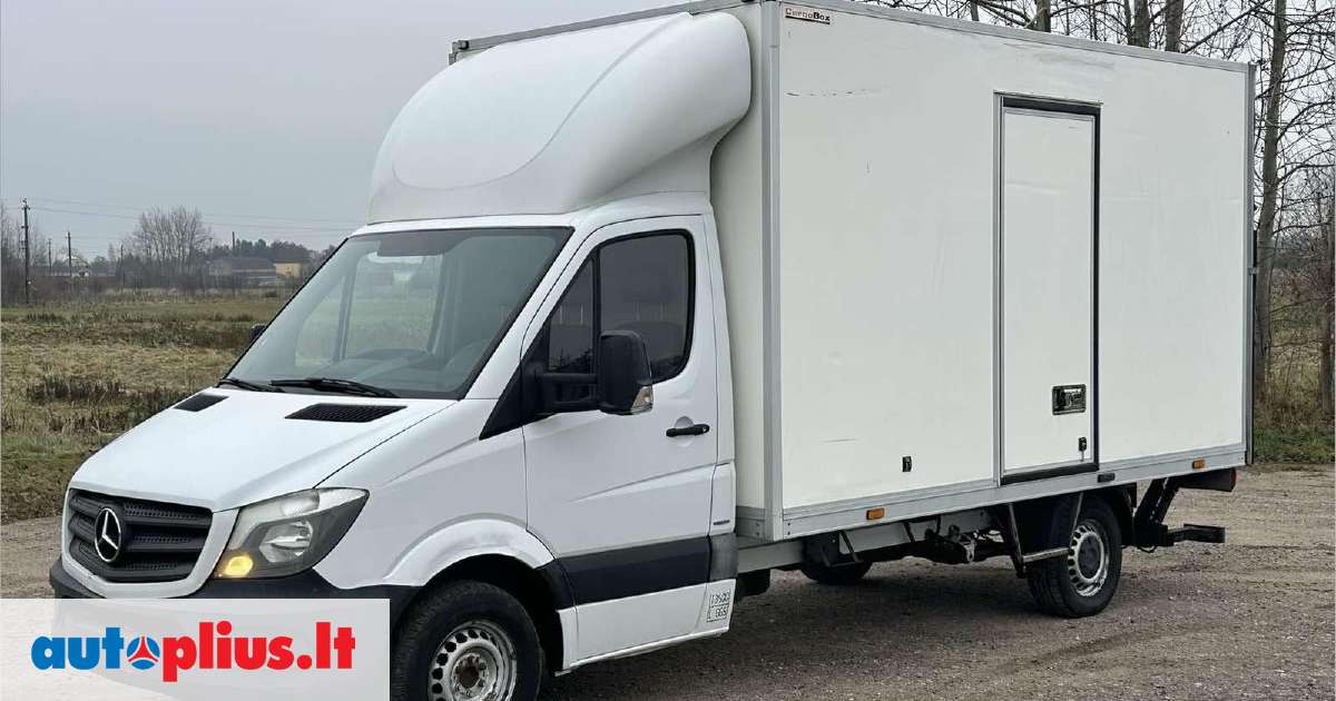 Mercedes-Benz Sprinter, 2.1 l., Грузовые микроавтобусы 2016-09 m ...