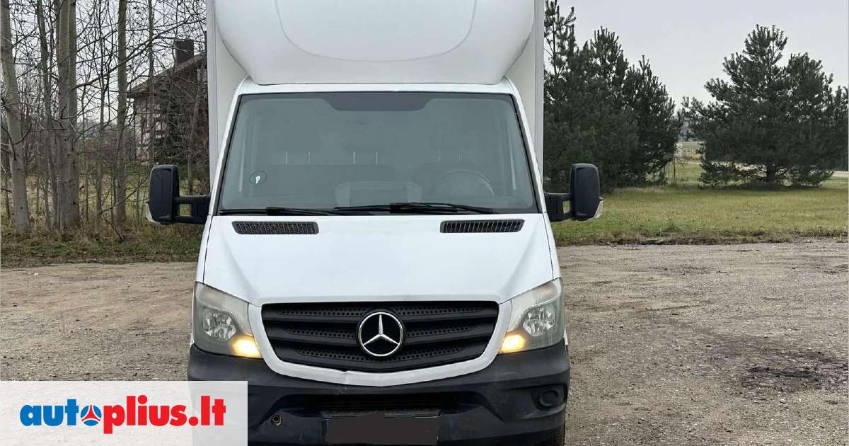 Mercedes-Benz Sprinter, 2.1 l., Грузовые микроавтобусы 2016-09 m ...