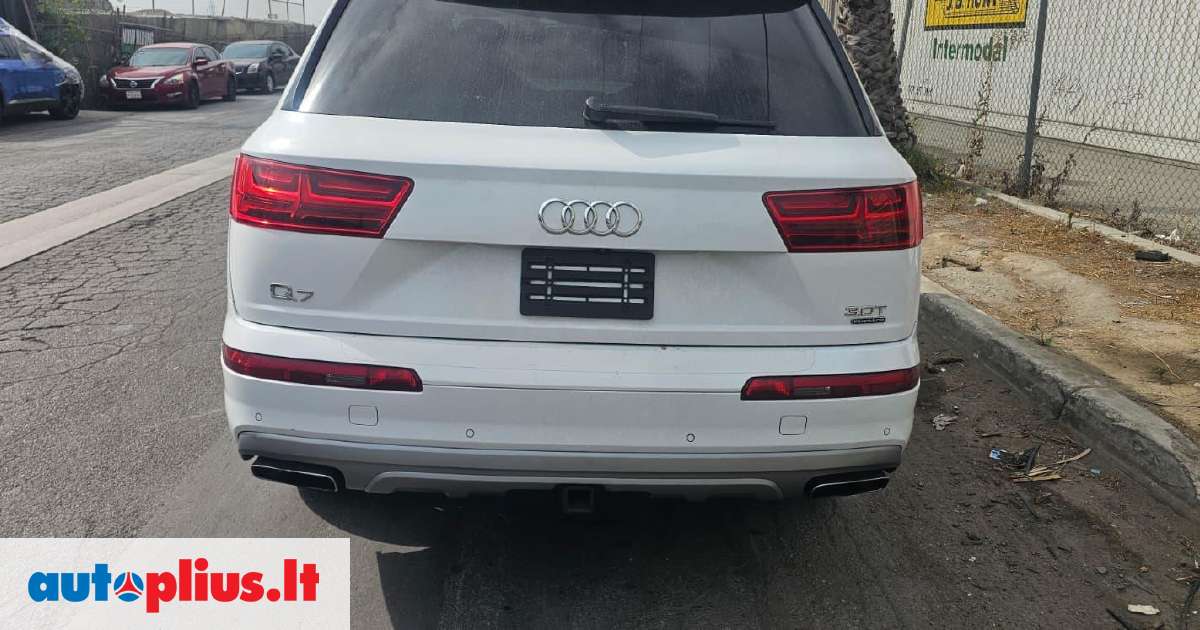 Audi Q7 dalimis. Usa canada stovis labai geras labai priziuretas aut ...