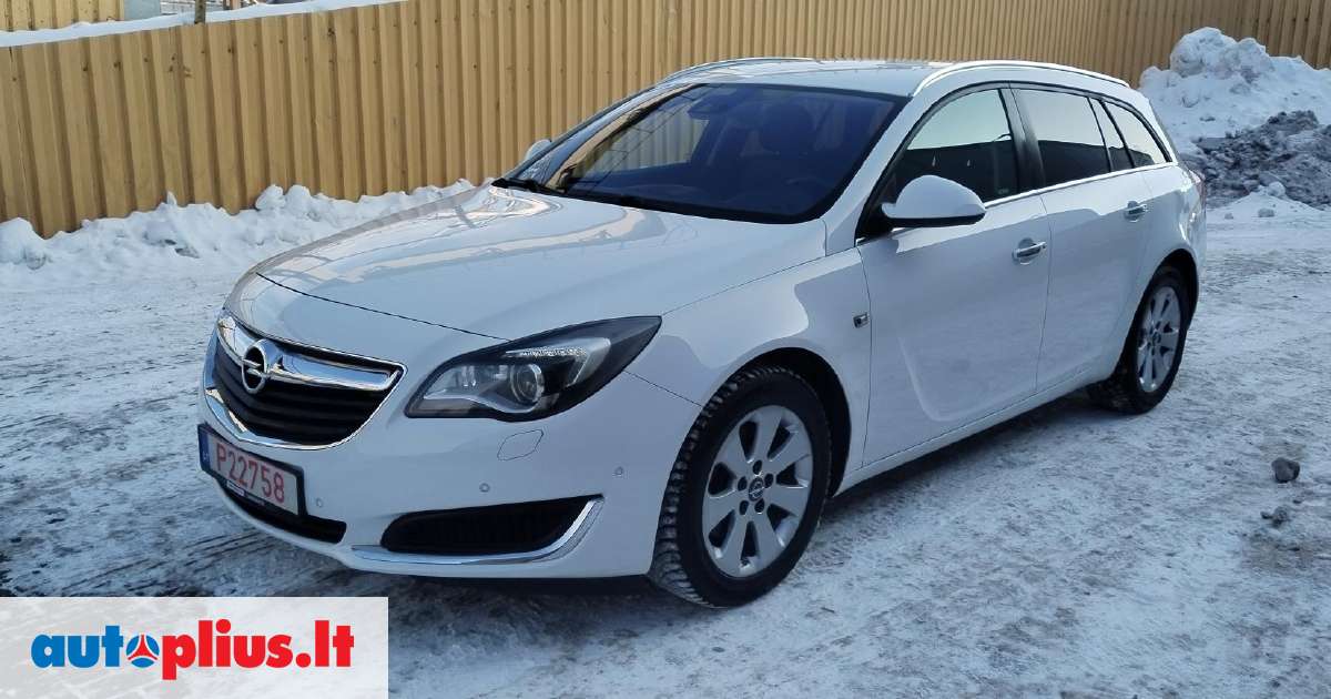 Opel Insignia, 2.0 l., universalas 2016-06 m., | A29879428