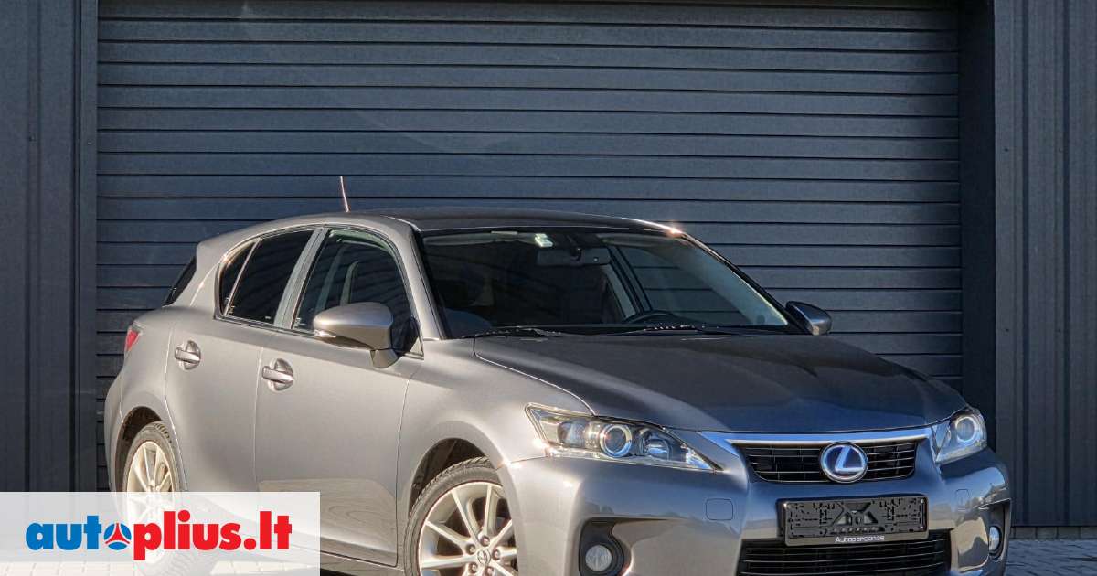 Lexus CT 200h, 1.8 l., hečbekas 2012-11 m., | A29881554