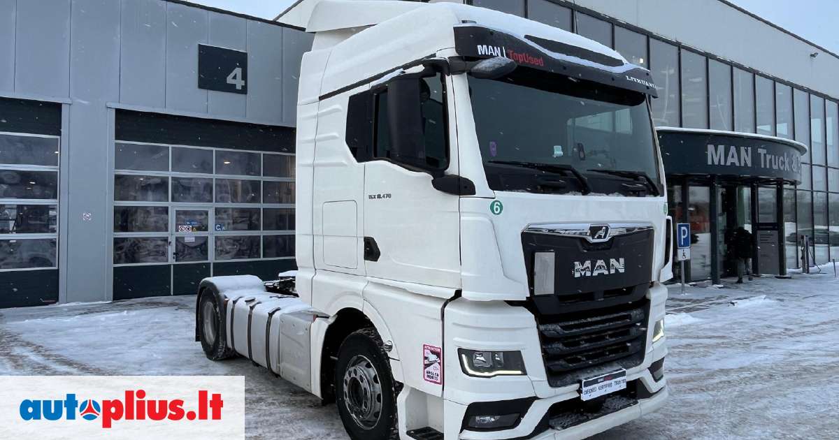 MAN TGX 18.470 4x2 GM cab (6282), double sleeper 2023-05 m., | A29884862