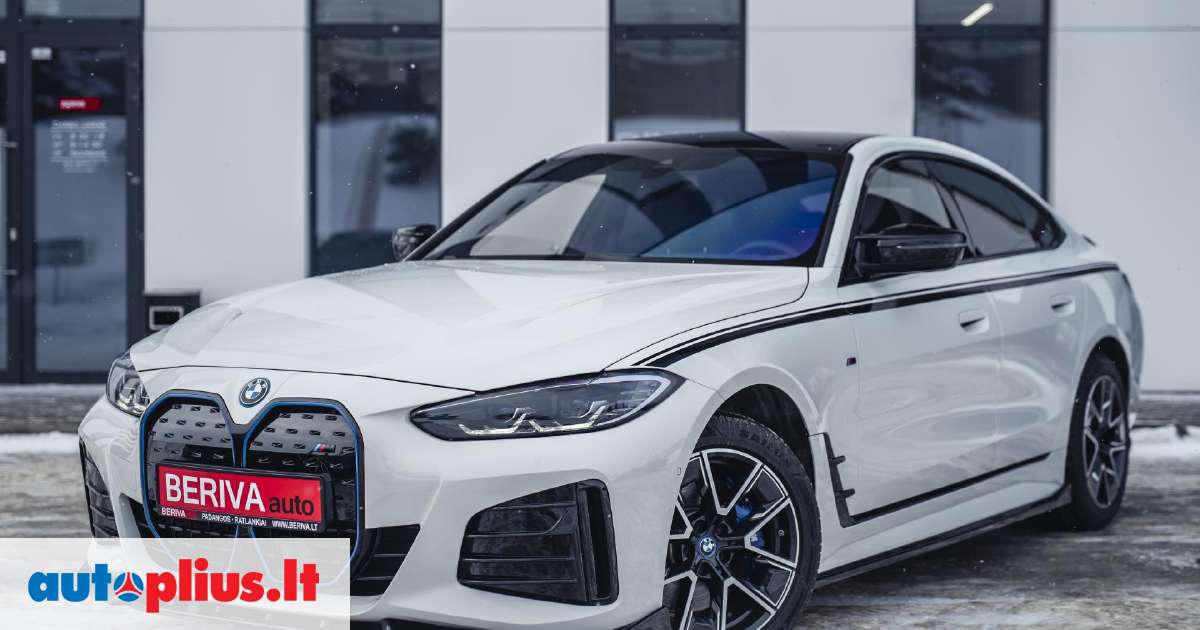 BMW i4, 70 kWh, hatchback 2024-07 m., | A29884828