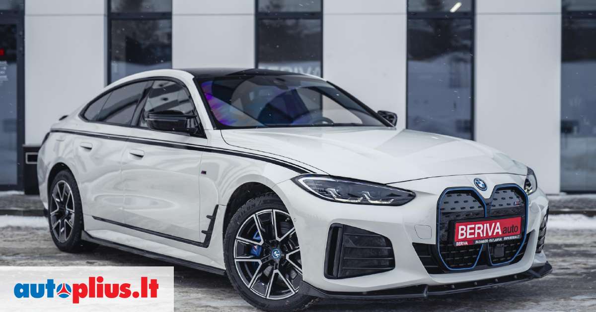 BMW i4, 70 kWh, hatchback 2024-07 m., | A29884828