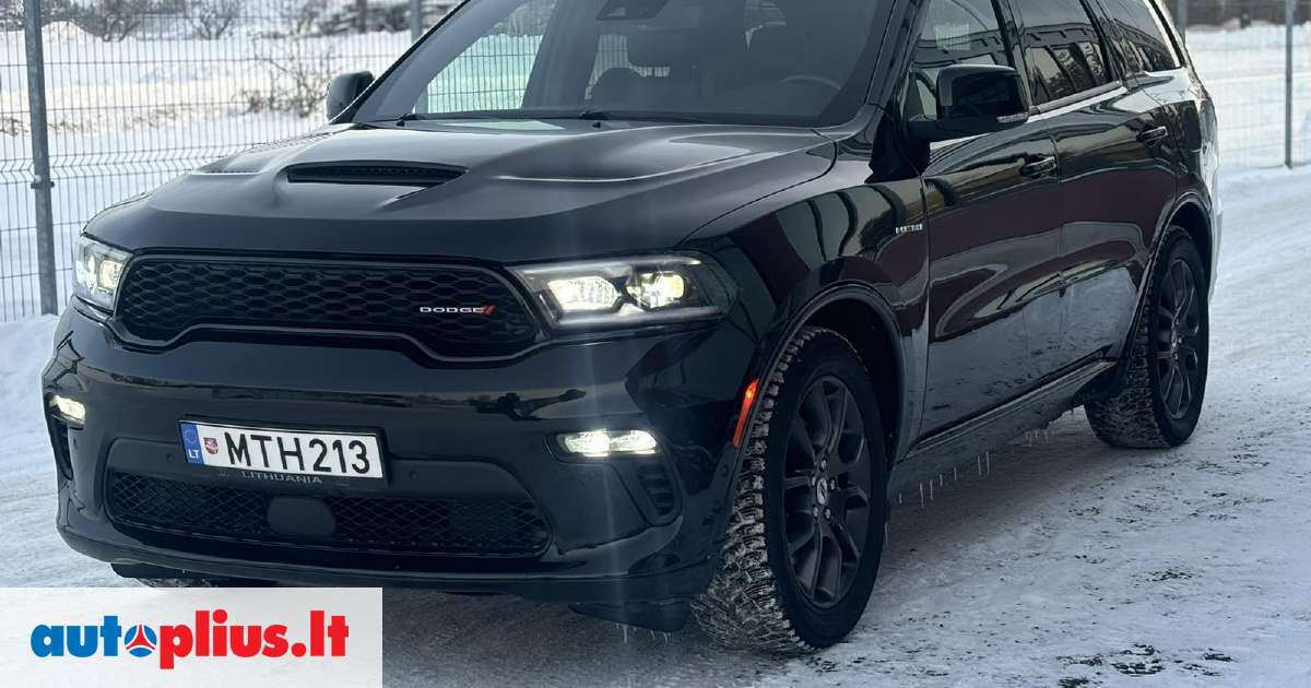 Dodge Durango, 5.7 l., visureigis / krosoveris 2021 m., | A29886920