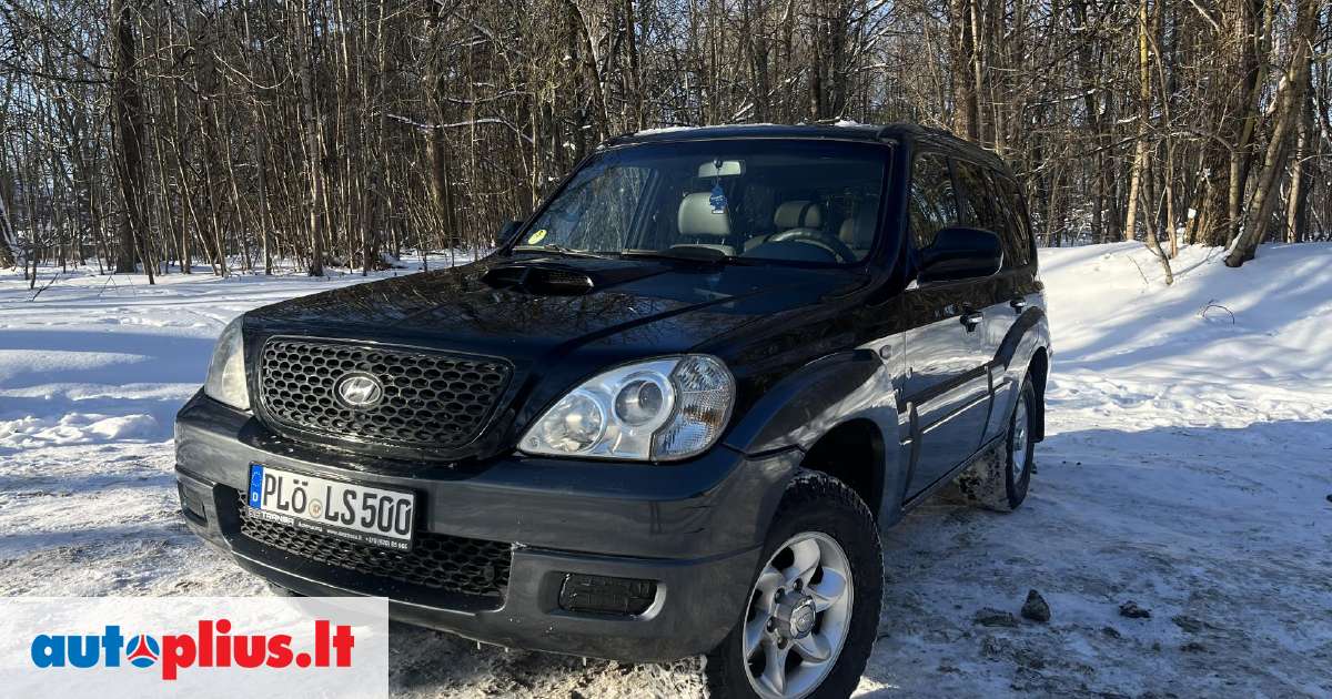 Hyundai Terracan, 2.9 l., off-road / crossover 2005 m., | A29894632
