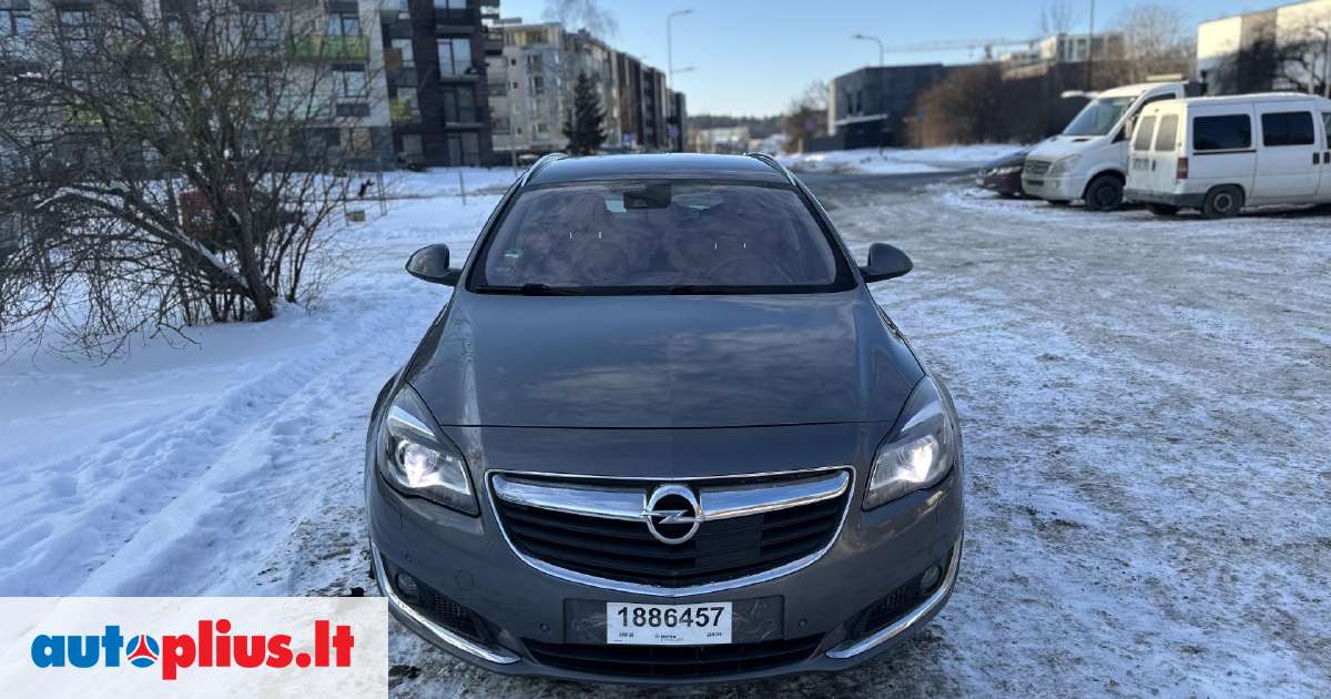 Opel Insignia, 1.6 l., universalas 2016-01 m., | A29895056