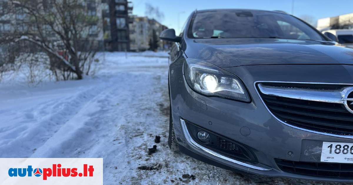 Opel Insignia, 1.6 l., universalas 2016-01 m., | A29895056