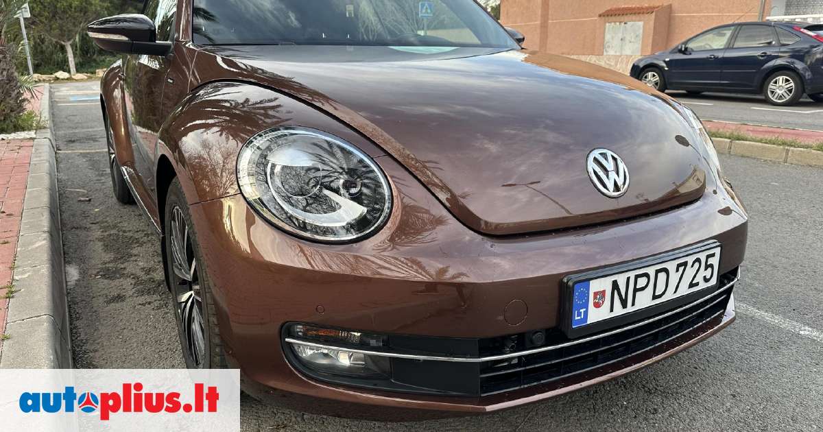 Volkswagen Beetle, 1.2 l., kabrioletas 2017-10 m., | A29895828